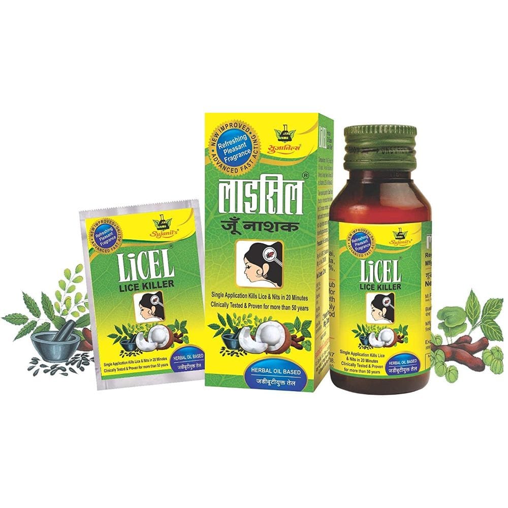 Buy Licel Lice Killer Oil 50ml Online at Best Prices | Wellness Forever