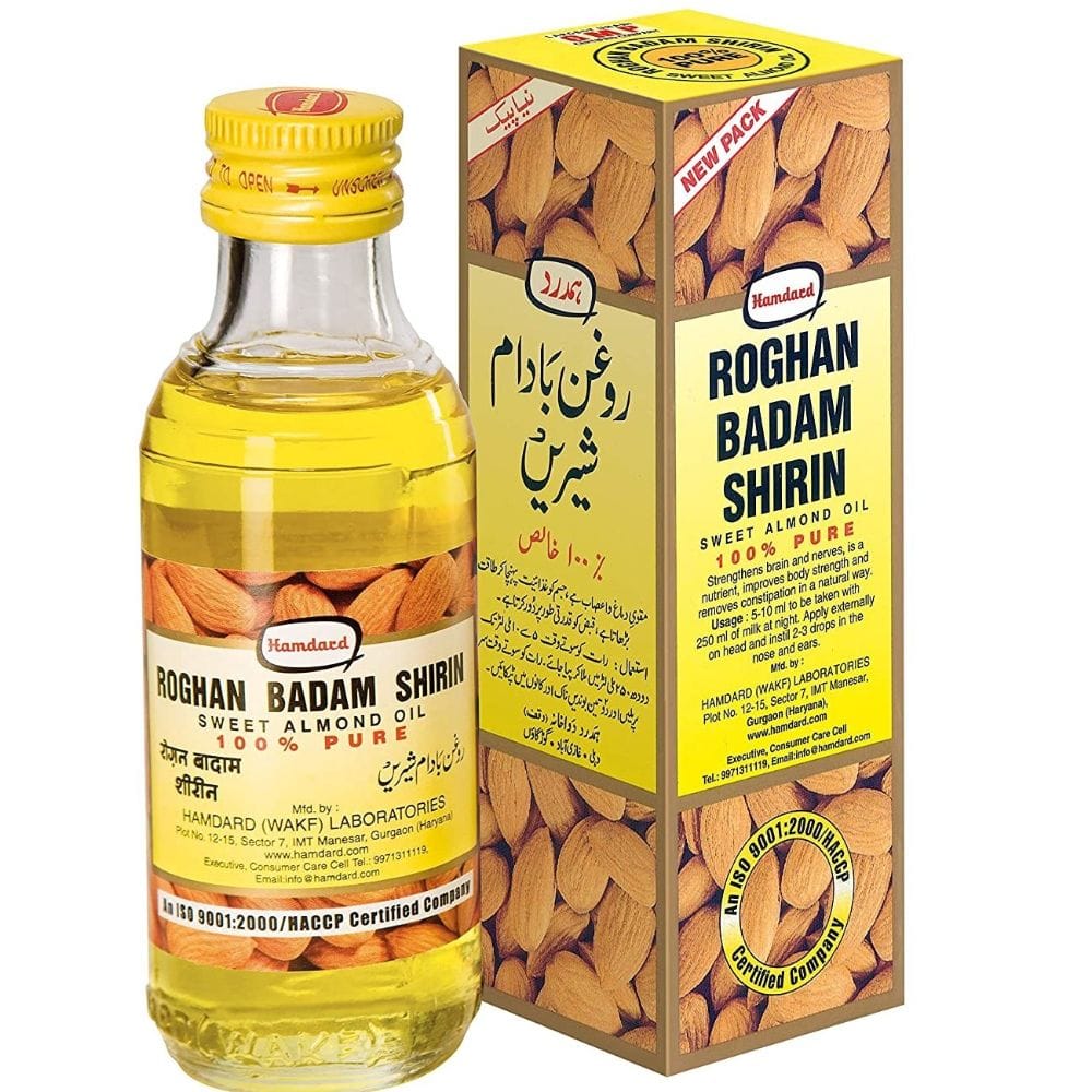 Buy Hamdard Roghan Badam Shirin Oil 100ml Online at Best Prices ...