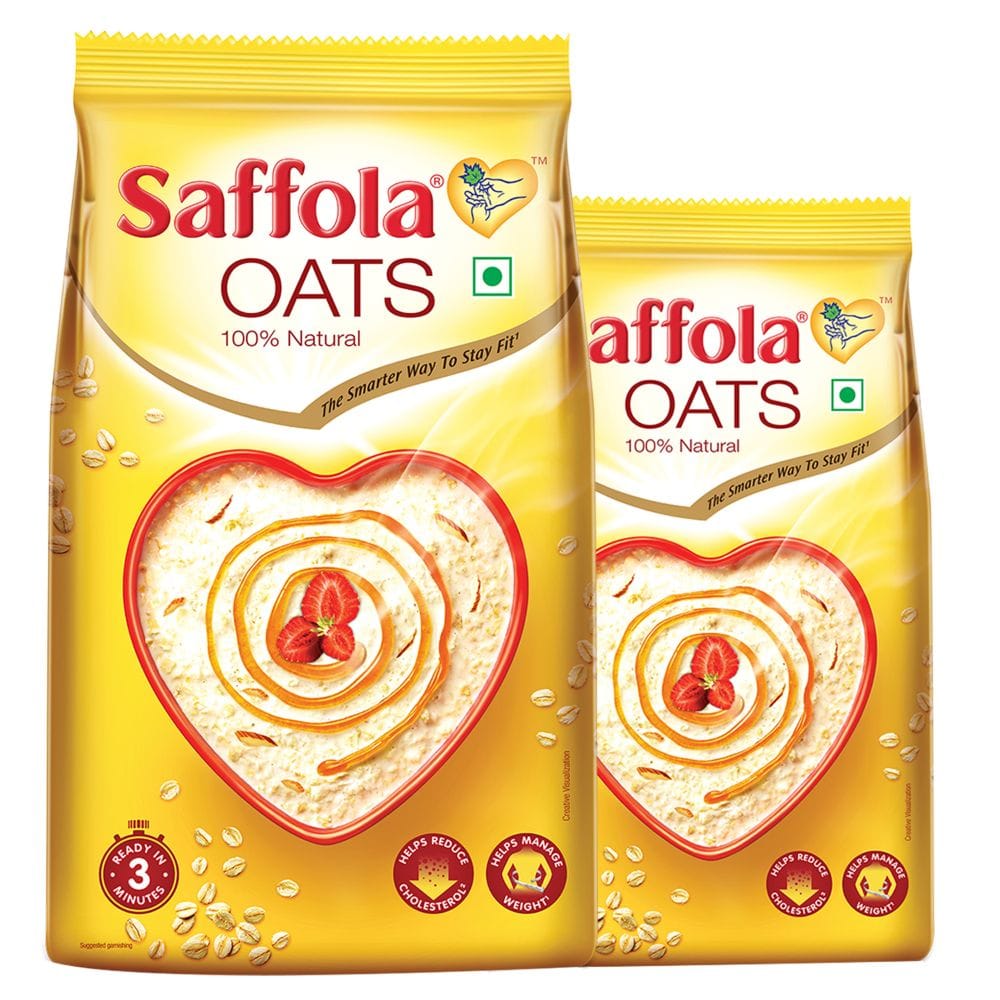 Buy Saffola Oats 1kg Online at Best Prices | Wellness Forever