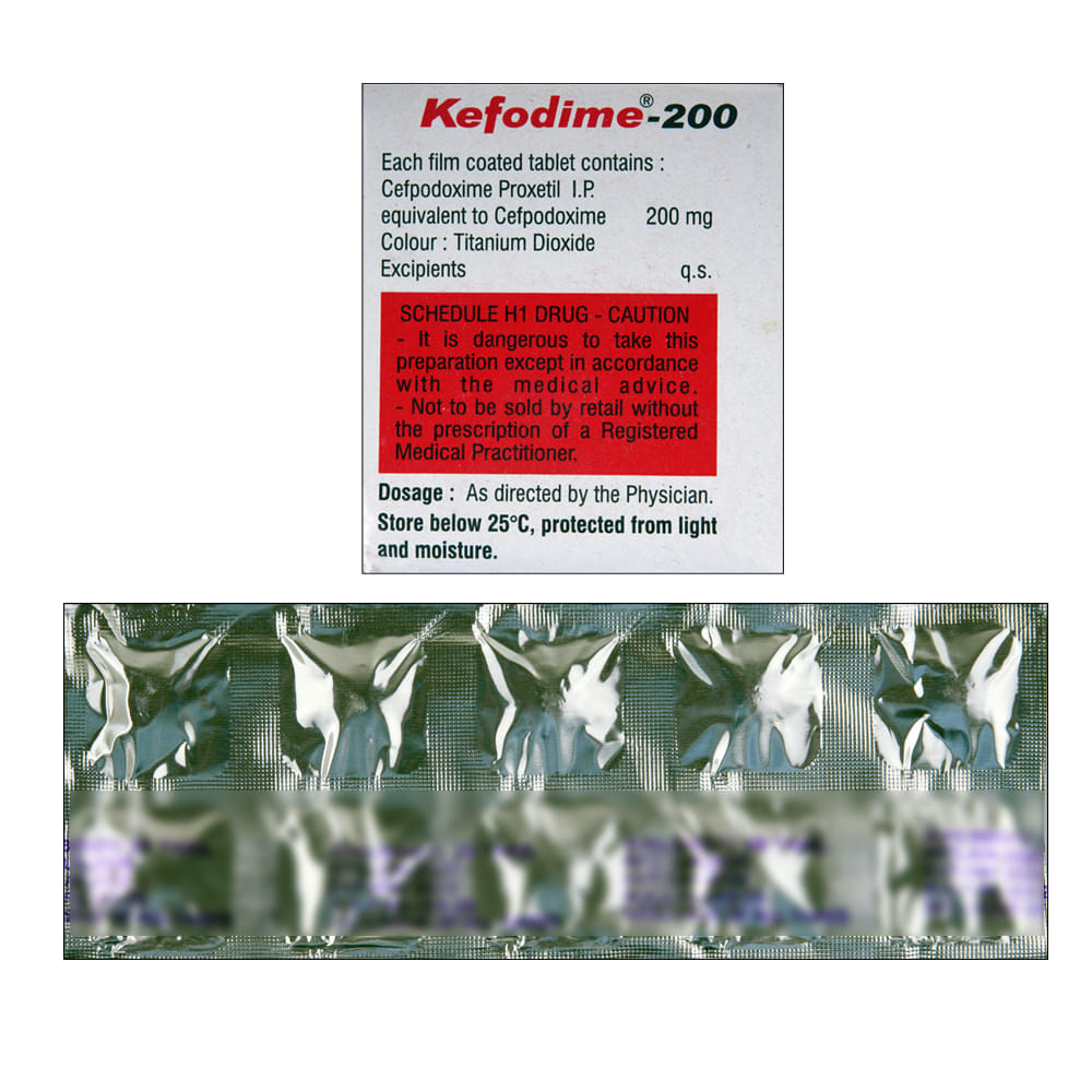 Buy Kefodime 200mg 10 Tablets Online at Best Prices | Wellness Forever