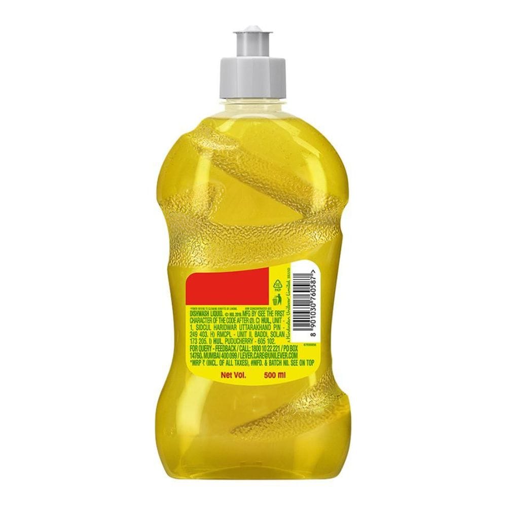 Buy Vim Dishwash Liquid Gel Lemon, 500 ml Online at Best Prices ...