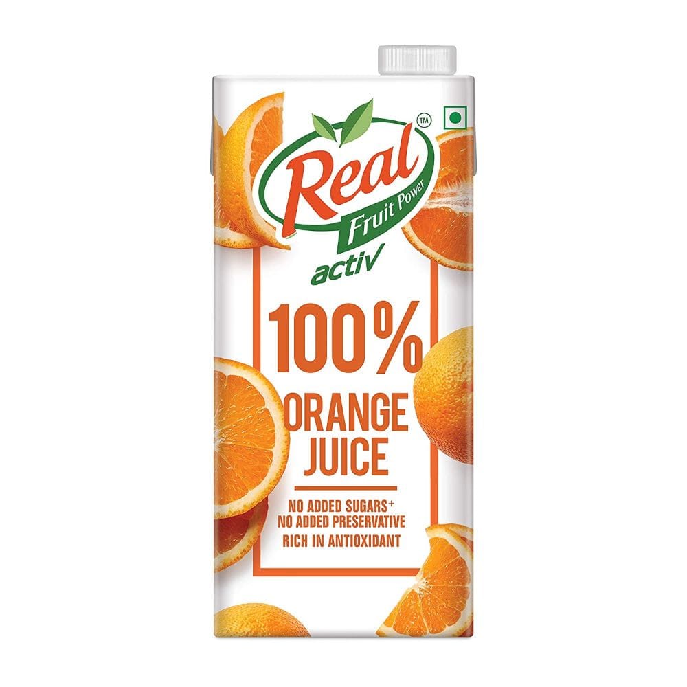 Buy Real Activ3 Fruit Juice Orange 1L Online at Best Prices | Wellness ...