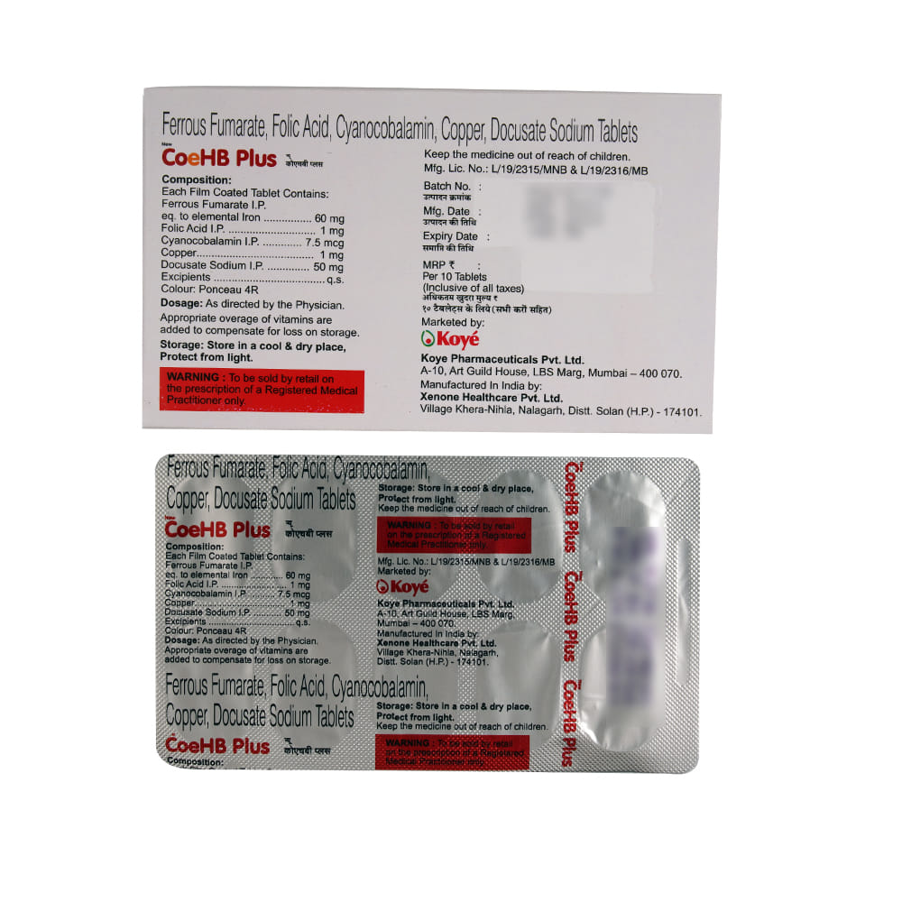 Buy Coehb-Plus 10 Capsules Online at Best Prices | Wellness Forever