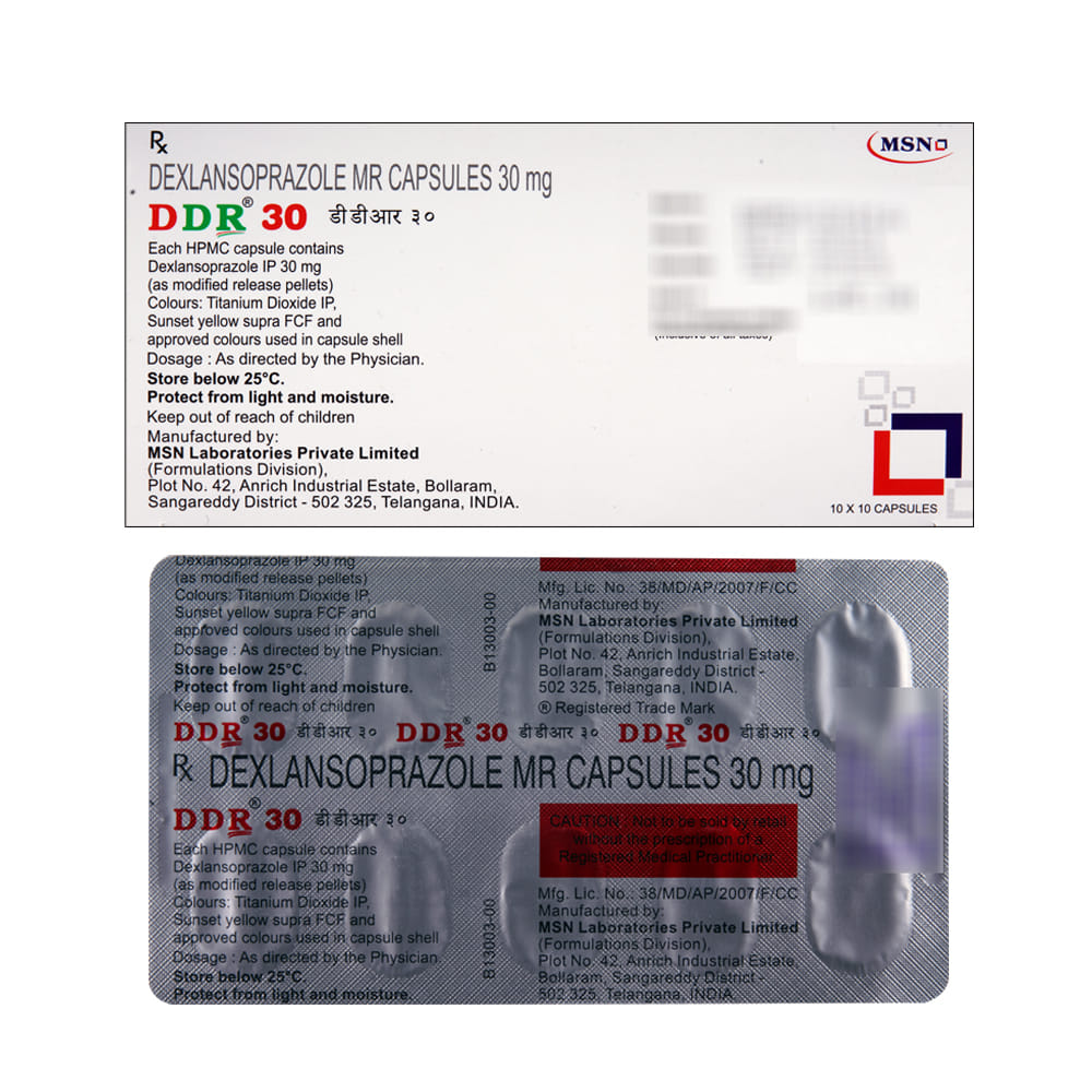 Buy DDR 30mg 10 Capsules Online at Best Prices | Wellness Forever