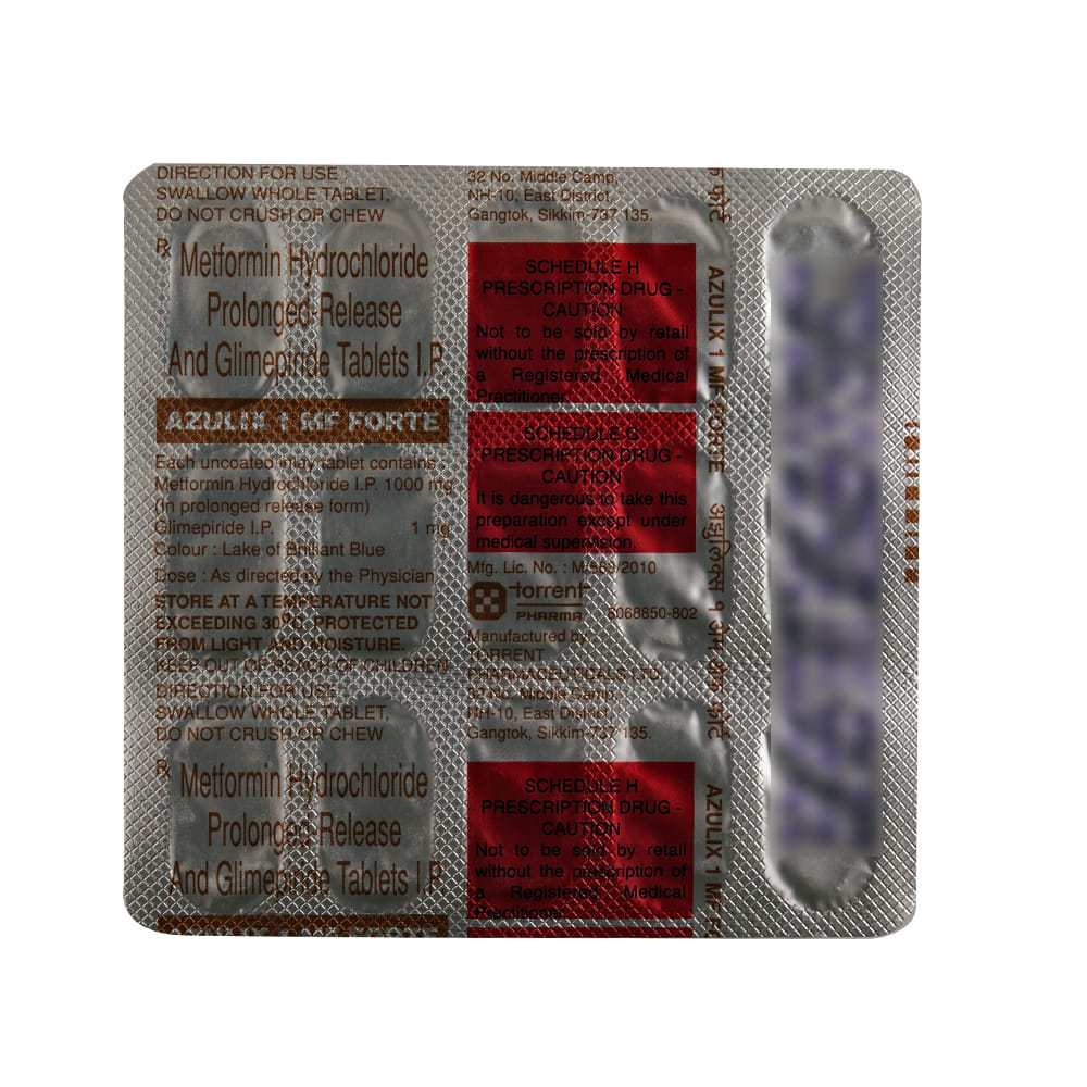 Buy Azulix-1MF Forte 15 Tablets Online at Best Prices | Wellness Forever