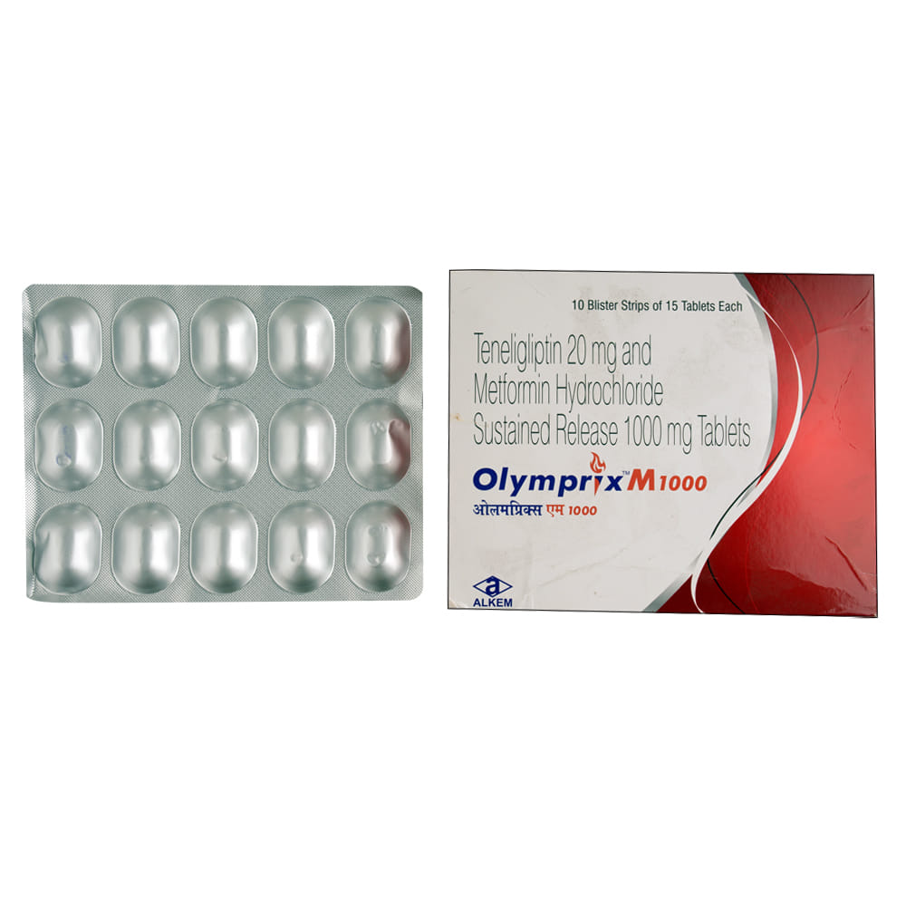 Buy Olymprix-M 1000mg 15 Tablets Online at Best Prices | Wellness Forever
