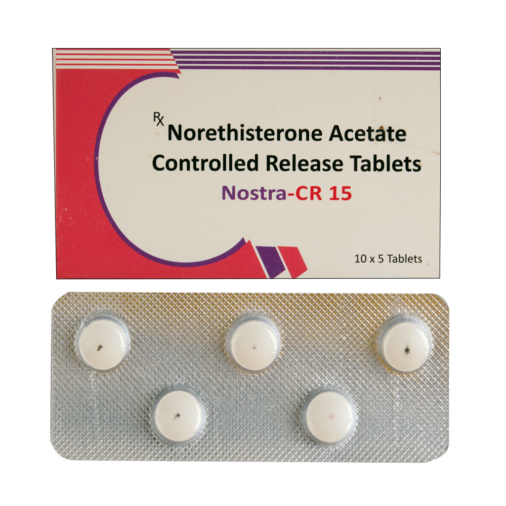 Buy Nostra CR 15mg 5 Tablets Online at Best Prices | Wellness Forever