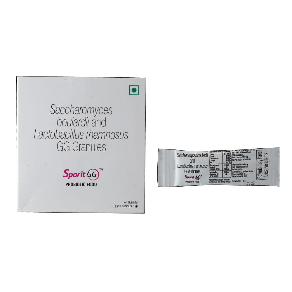 Buy Sporit-GG Sachet 1 g Online at Best Prices | Wellness Forever