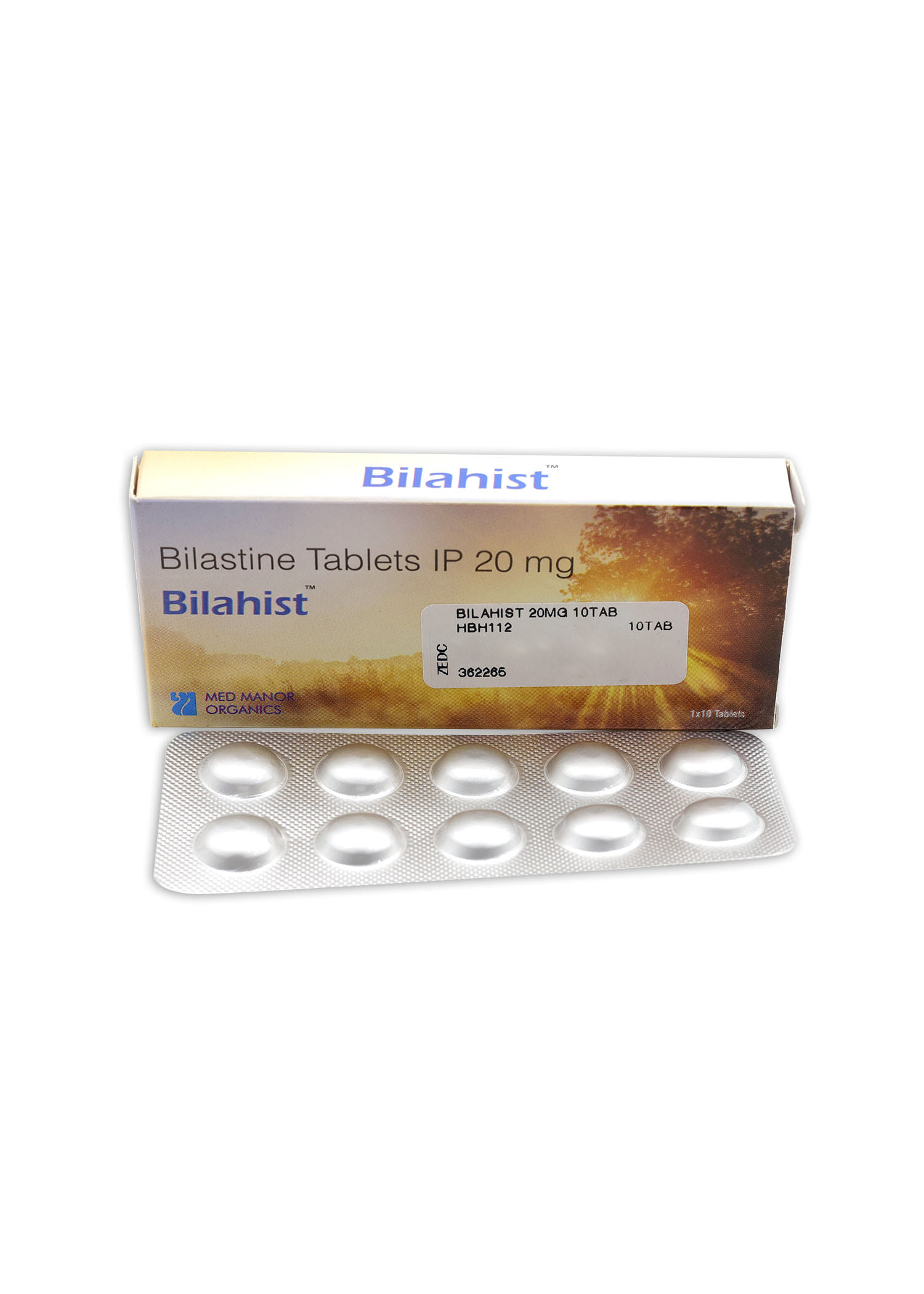 Buy Bilahist 20mg 10 Tablets Online at Best Prices | Wellness Forever