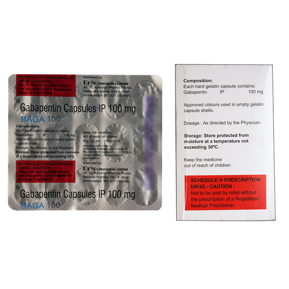 Buy Baga 100mg 15 Capsules Online at Best Prices | Wellness Forever