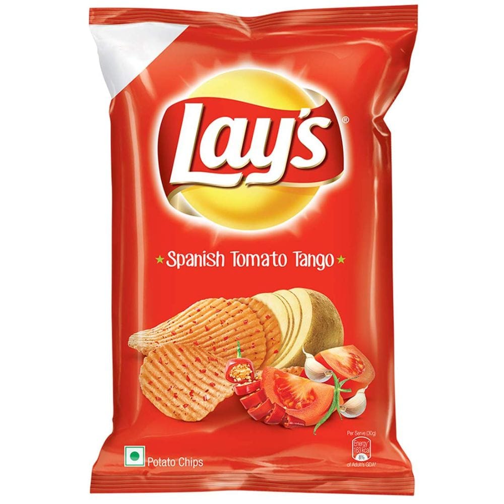 Buy Lay's Potato Chips Spanish Tomato Tango 104g Online at Best Prices ...