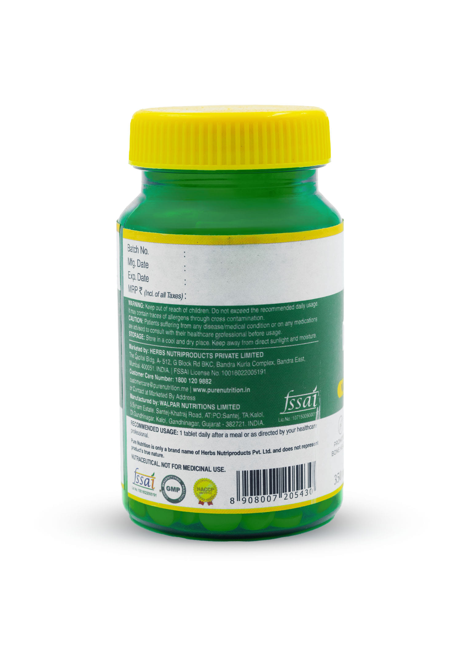 Buy Pure Nutrition Vitamin D3+K2 60 Tablets Online at Best Prices ...