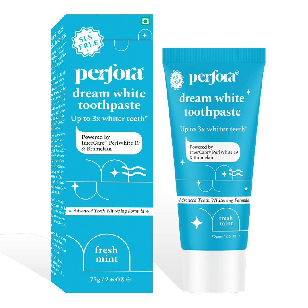 Buy Perfora Dream White Teeth Whitening Toothpaste Fresh Mint 75g ...