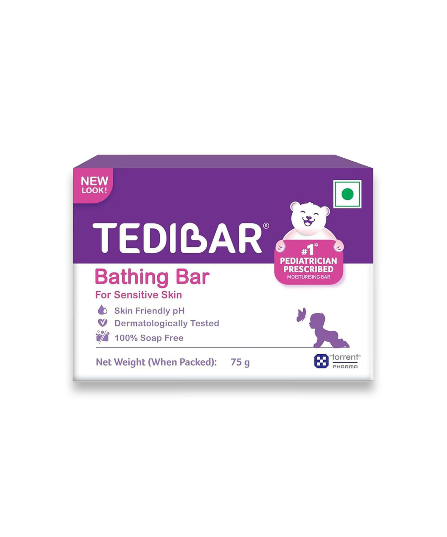 Buy Tedibar Bathing Bar 2X75g Online at Best Prices | Wellness Forever