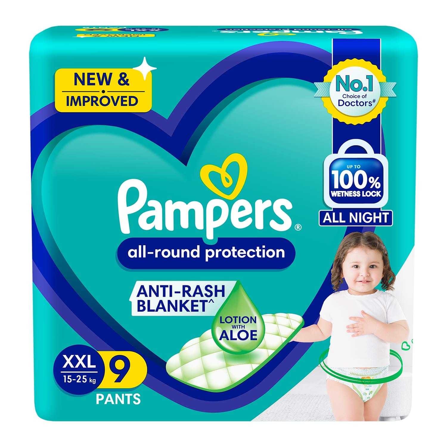 Pampers Grosse 9